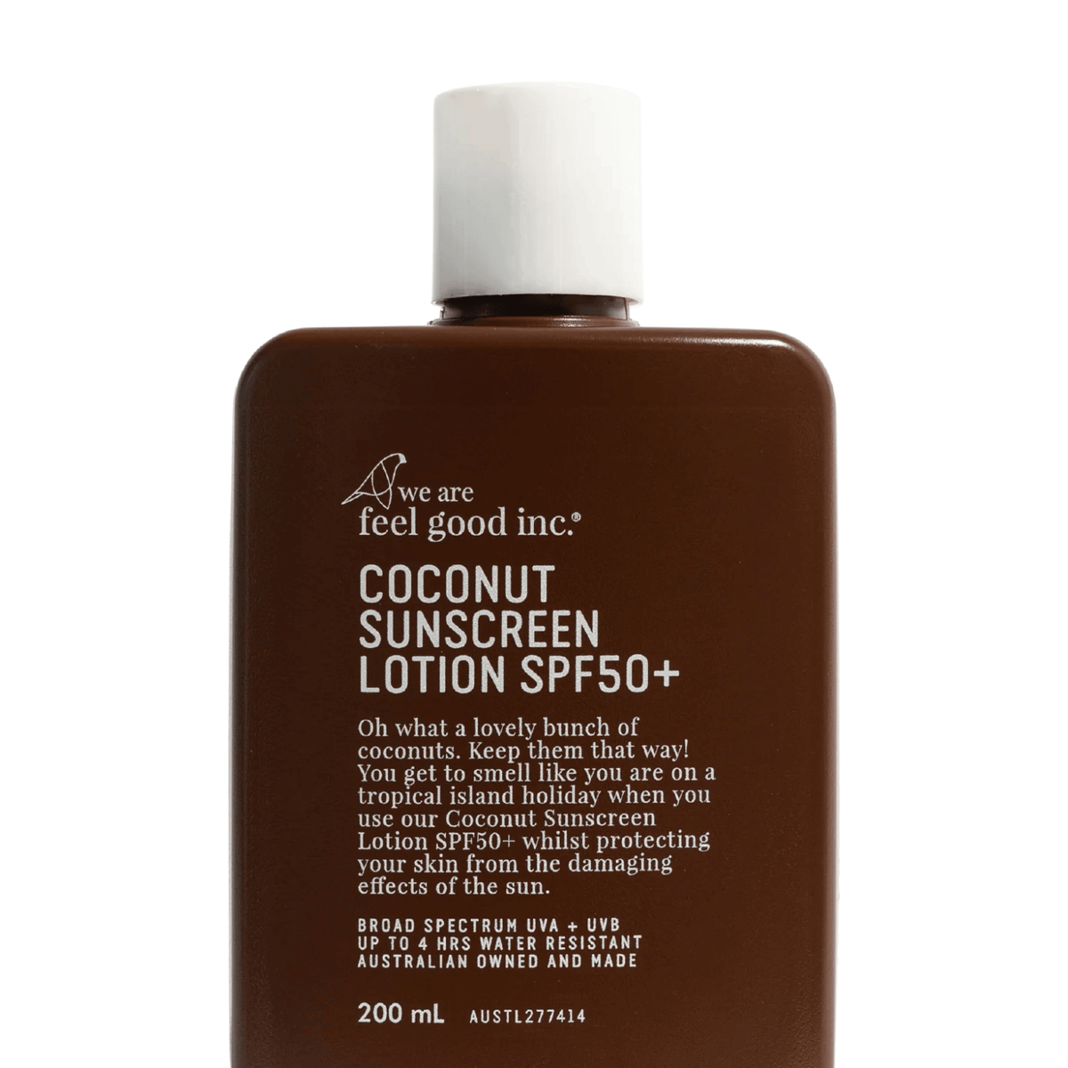 Coconut Sunscreen SPF 50+ 200ml – Anneva