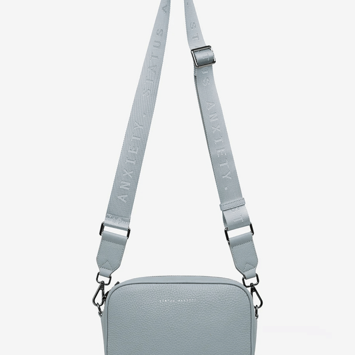 Plunder with Webbed Strap | Powder Blue – Anneva